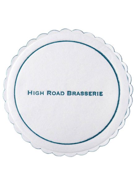 Soft Embossed 7-Ply 4" Round Tissue Coaster
