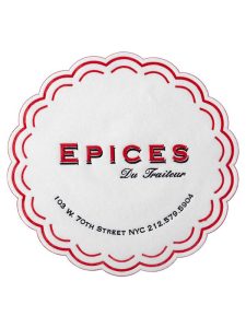 Soft Embossed 7-Ply 3.5" Round Tissue Coaster